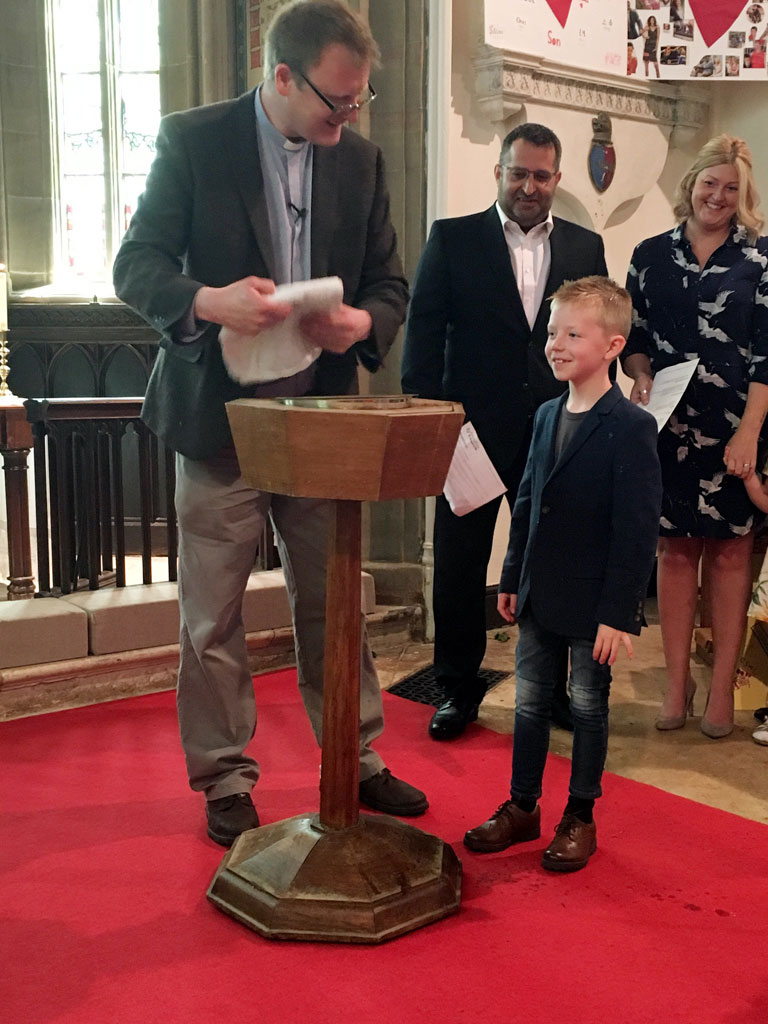 Baptisms - Elmdon Church, Solihull